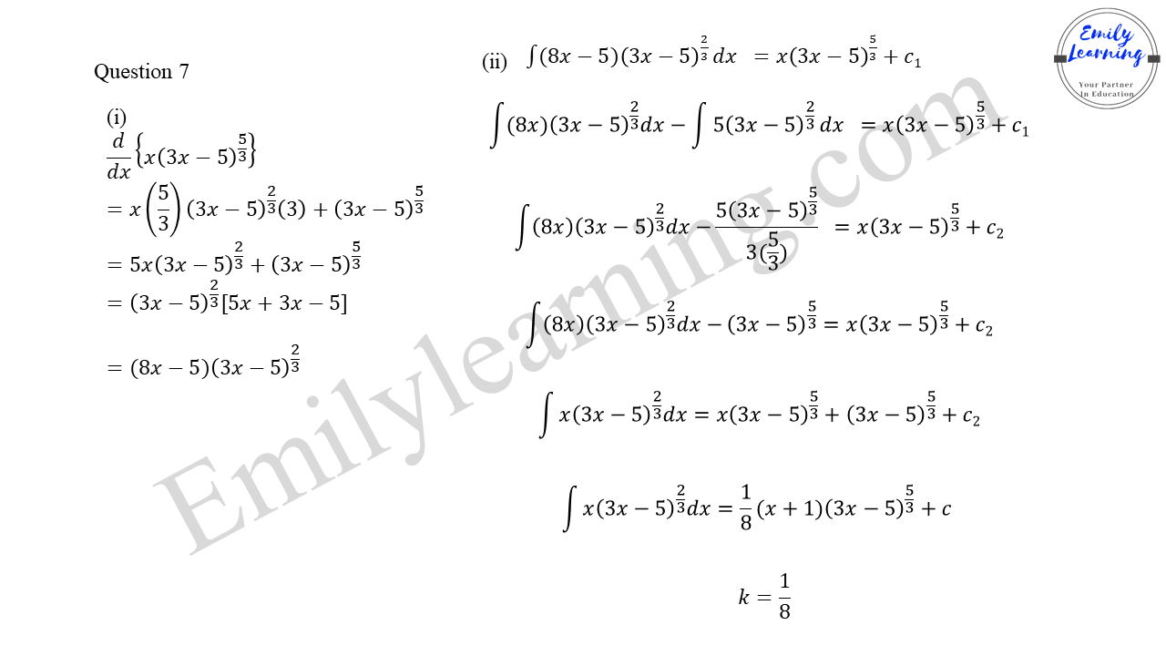 Suggested Solutions: 2020 GCE O Level A Math Paper 2 - Emily Learning