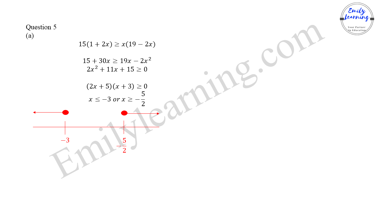 Suggested Solutions: 2020 GCE O Level A Math Paper 2 - Emily Learning